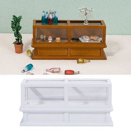 Maoww Toddlers 1/12 Dollhome Cake Display Cabinet Showcase Model ...