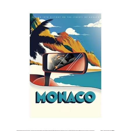 Zoom Monaco Formula 1 Poster | Walmart Canada