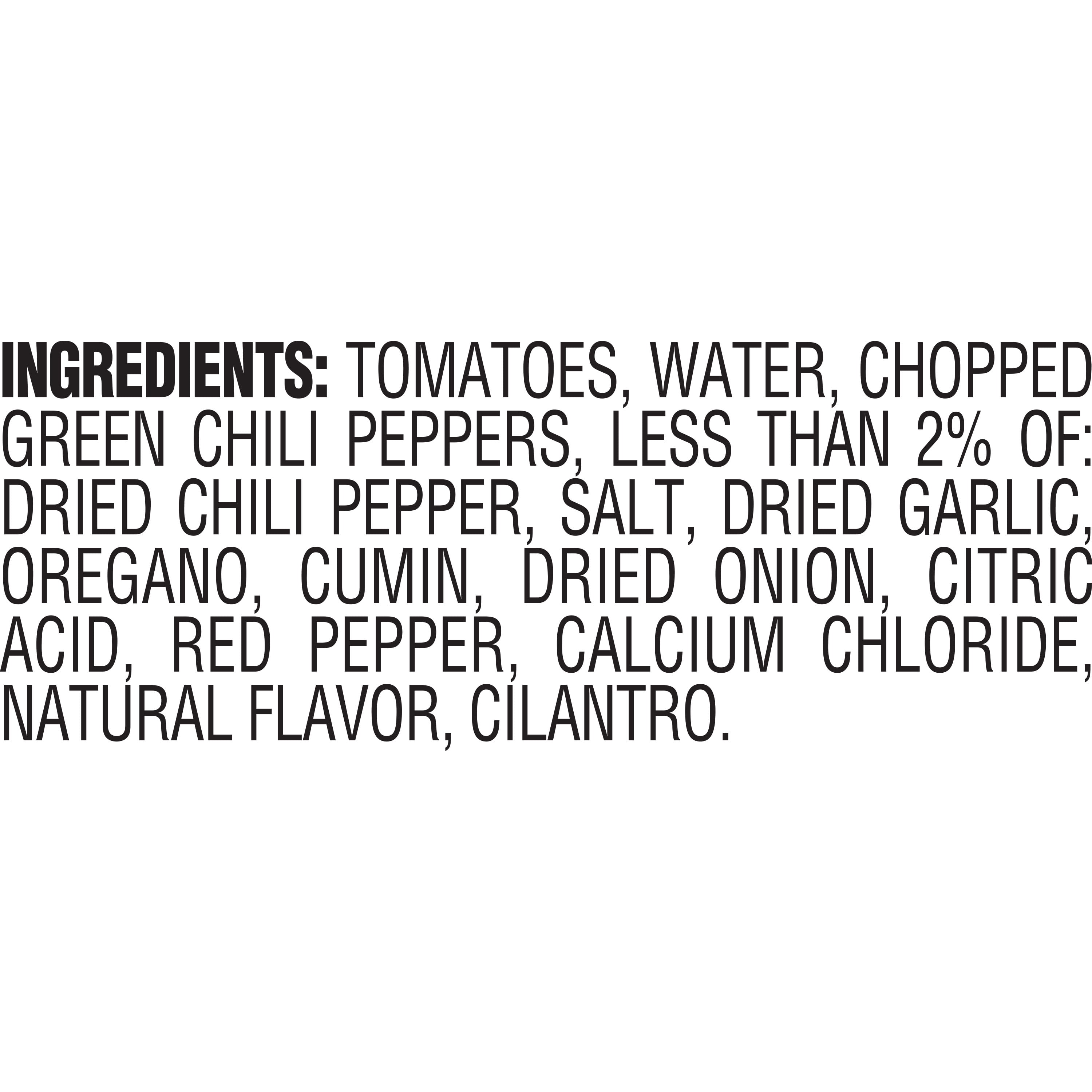 Rotel Chili Fixins Nutrition Facts | Besto Blog