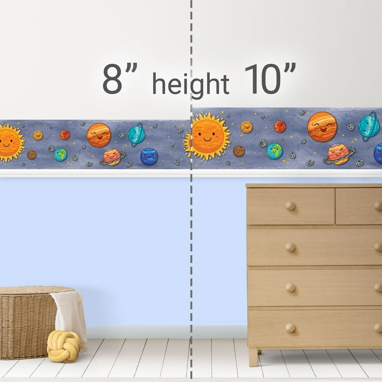 Solar System Wallpaper Border