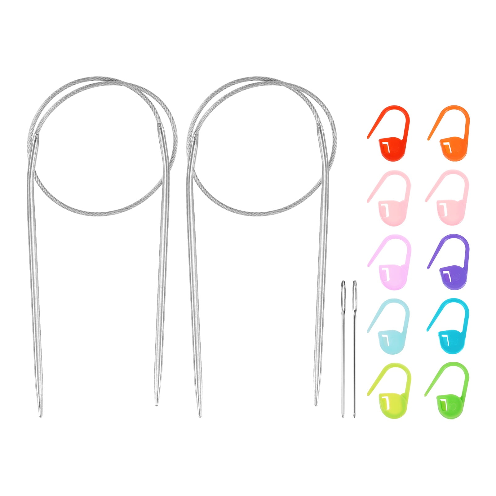 Click here for Uxcell 2pcs Knitting Needles Size Us 2.5(3mm) Circ... prices