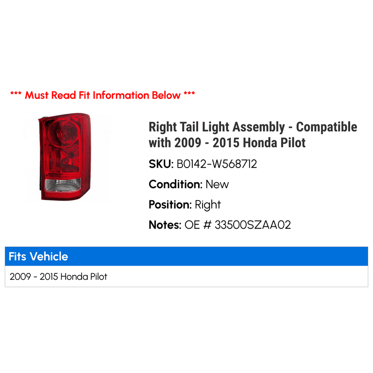 2011 honda pilot brake light bulb store
