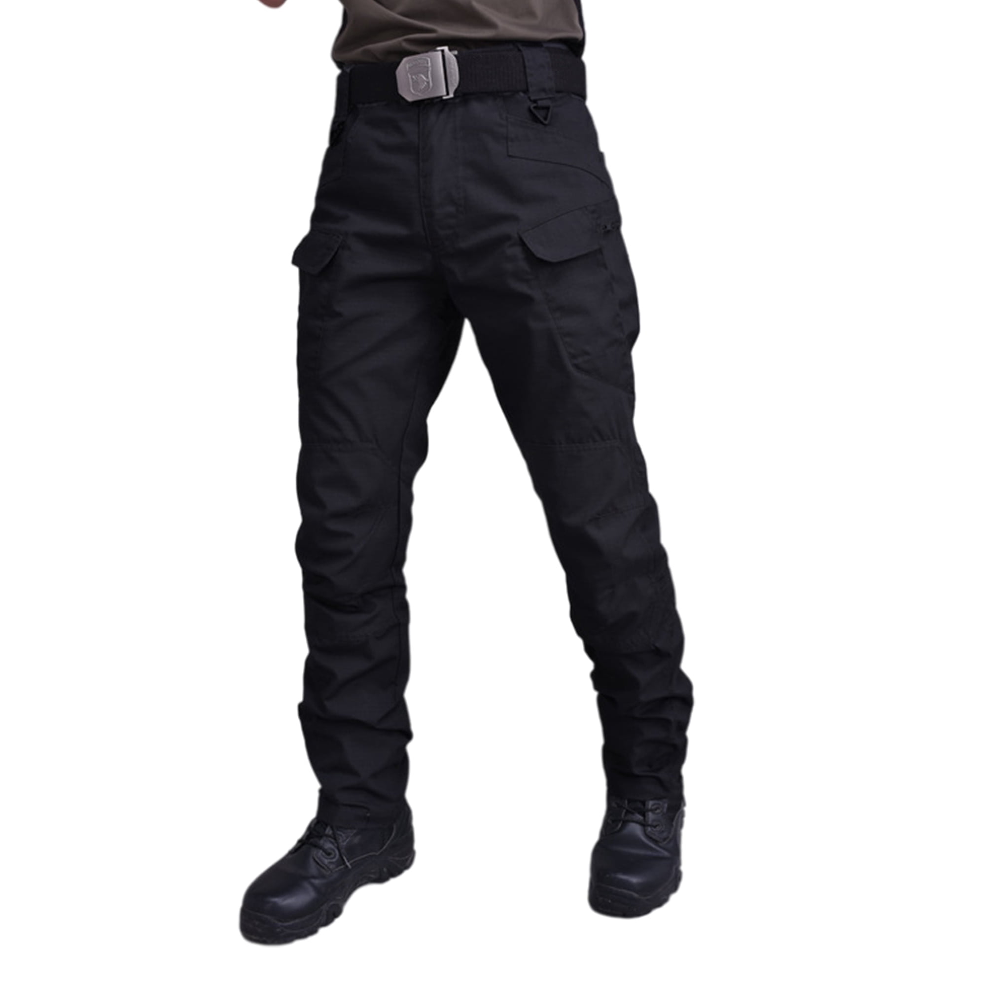 Click here for Cvlife Mens Pants Mid Waisted Trousers Elastic Wai... prices