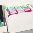 File folder labels for office organization, easy peel self adhesive ...