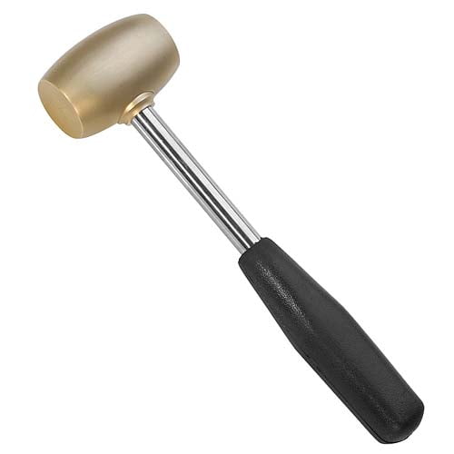 Eurotool Brass Mallet For Metal Smithing - 2 Pound - Walmart.com ...
