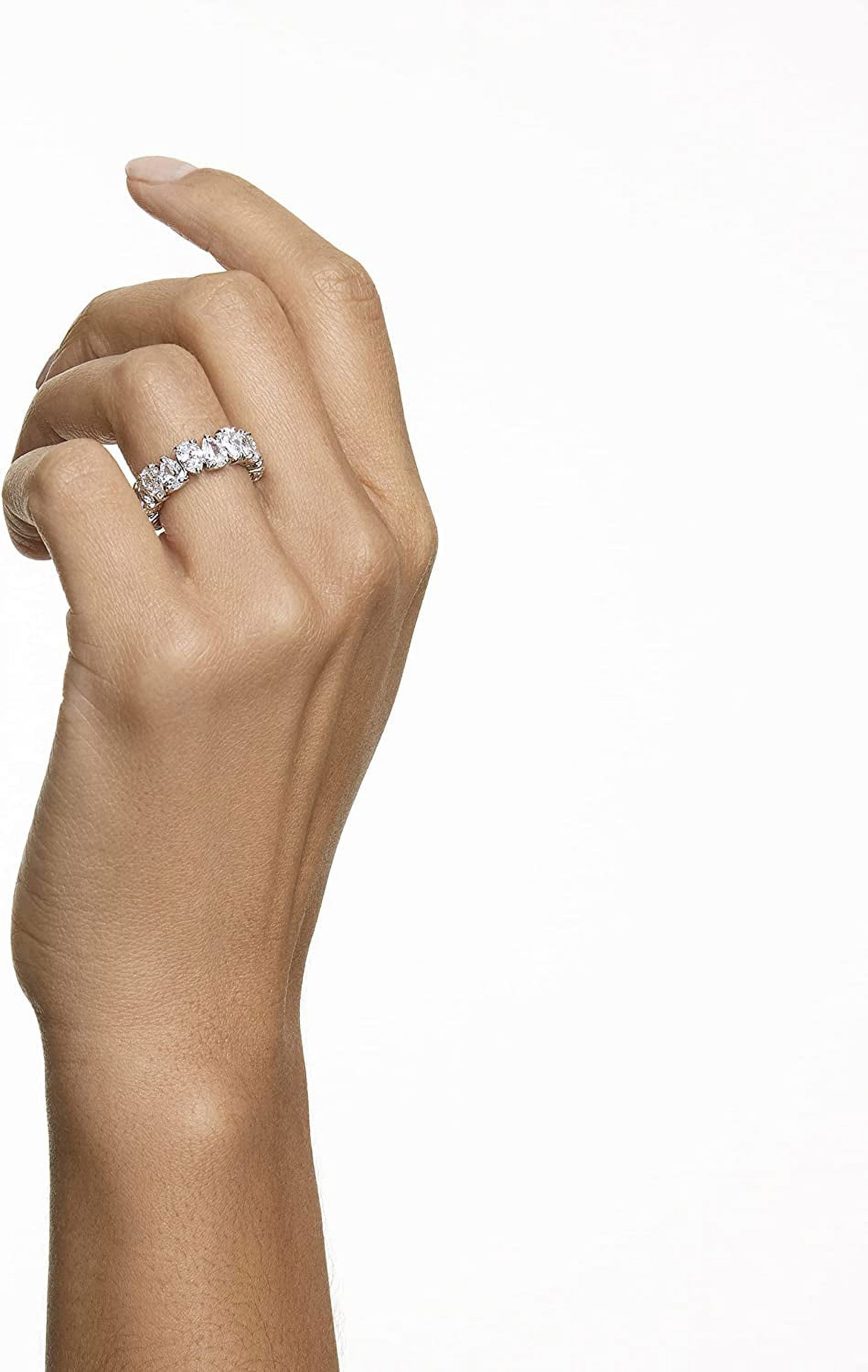 Vittore wide ring swarovski store