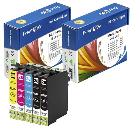 PrintOxe® T288XL Reman 5 Ink Cartldgs T288 Set+BK 288 for Epson ...