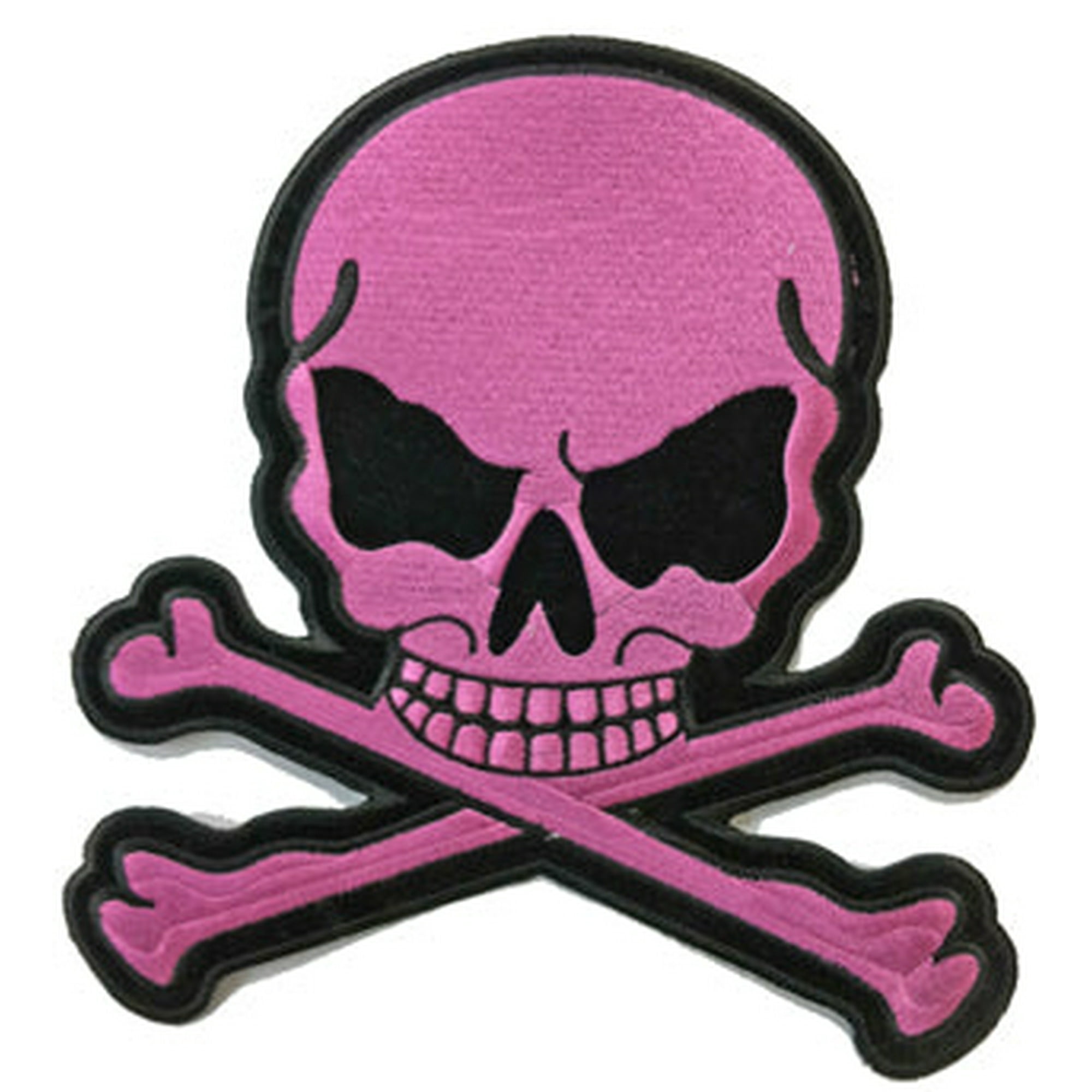 Pink Skull And Crossbones