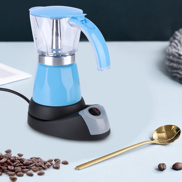 Octagonal Electric Coffee Pot, Coffee Maker, For Home Office Blue ...