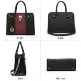 MKP Women Satchel Two tone Handbags Purses Top Handle Tote with Wallet ...