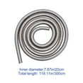 3M Stainless Steel Metal Threaded Hose Wire Cable Protector Cable ...