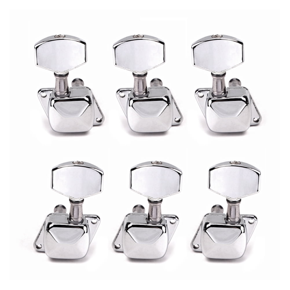 Tuning Peg 6 Pieces 3L3R Semiclosed Guitar Tuning Pegs Tuners Machine ...
