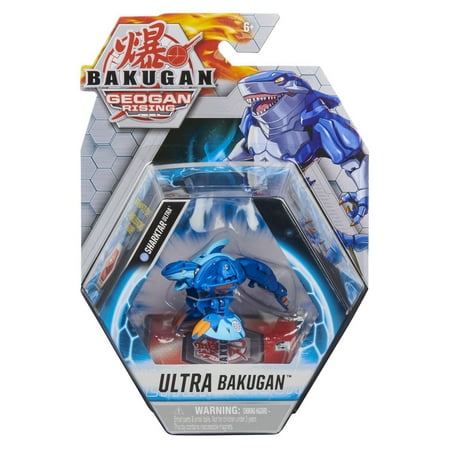Bakugan Ultra, Sharktar, 3-inch Tall Geogan Rising Collectible Action ...