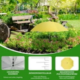 TOPRenddon 52" Adjustable Plant Umbrella - Instant Sun Shade Cover for ...