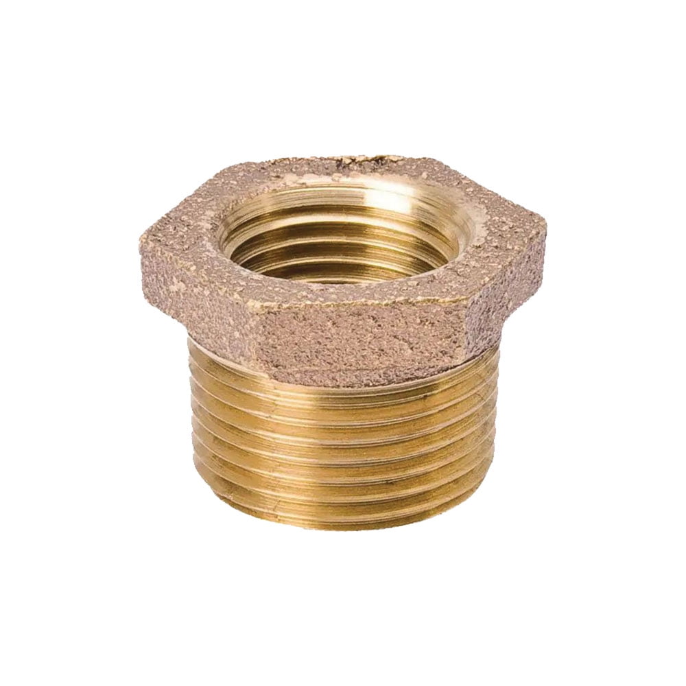 Thrifco 5318058 1/2 X 3/8 Inch Brass Hex Bushing - Walmart.com