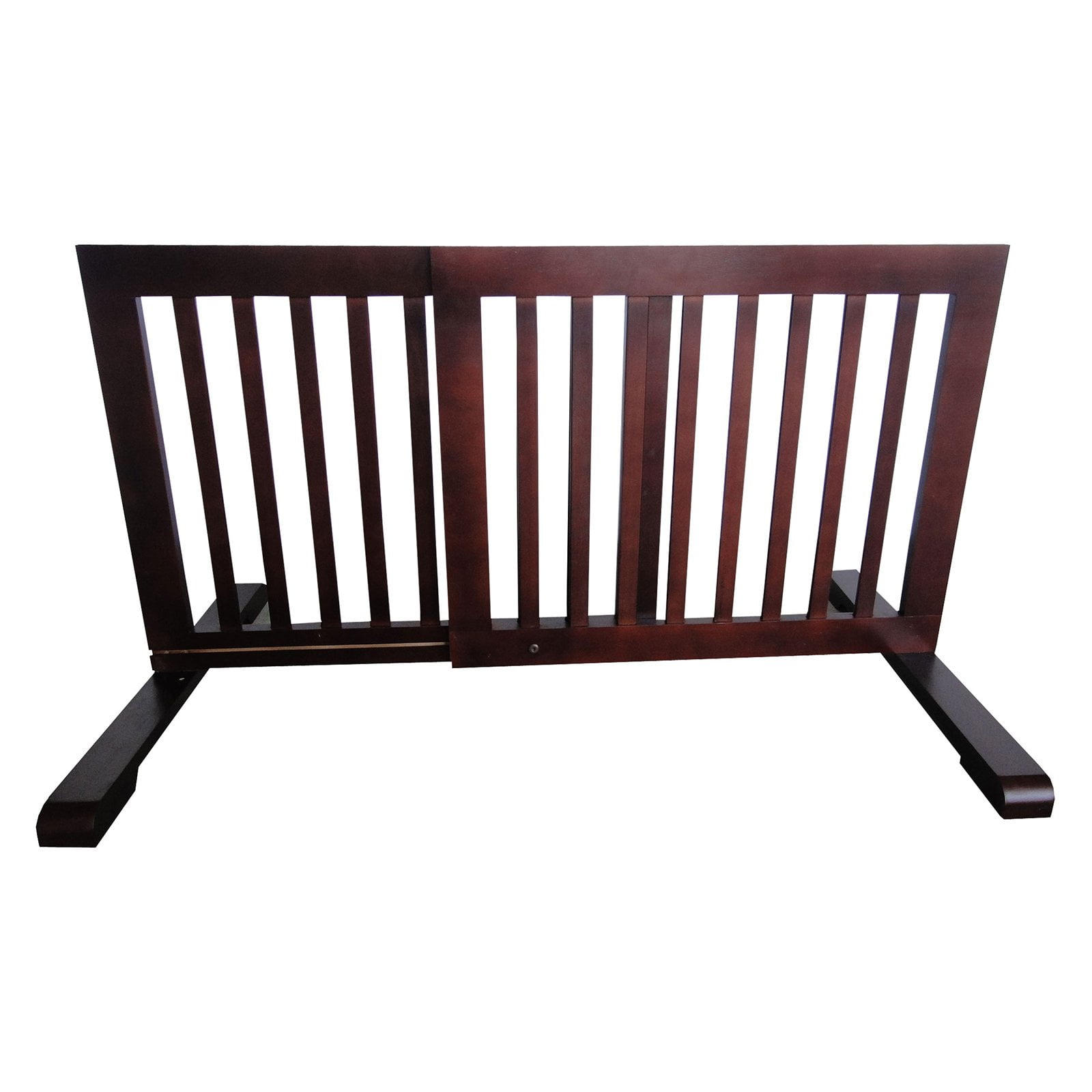 Mdog2 Free Standing Step Over Gate - 39.8 - 72 in. - Walmart.com