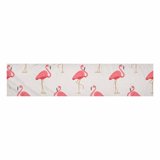 MKHERT Lovely Pink Flamingo Table Runner For Wedding Party Decoration ...