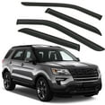 cciyu Side Window Deflectors 4 Piece Set Fits for 2011-2019 For Ford ...