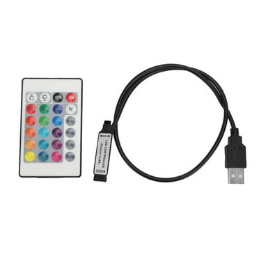 SUPERNIGHT 24 Key Button IR Wireless 5050 3528 RGB LED Strip Light ...