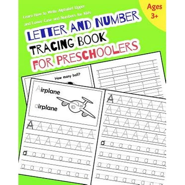 Letter Tracing Preschool workbook for kids ages 3-5: Learn to write ...