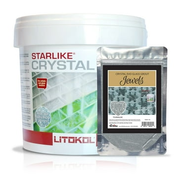 Starlike Crystal EVO 700 5.5 lb. Epoxy Waterproof Translucent Glass ...