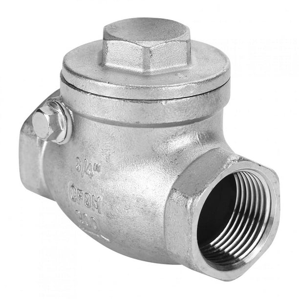 Swing Check Valve,3/4" DN20 Stainless Steel D Swing Check Valve ...