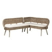 bali & pari Tamara Boho Dining Nook Bench Set, 2-Piece, Light Honey ...