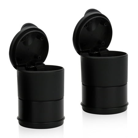 Car Ashtray, Portable Smokeless Ashtray for Car, Mini Car Trash Can ...