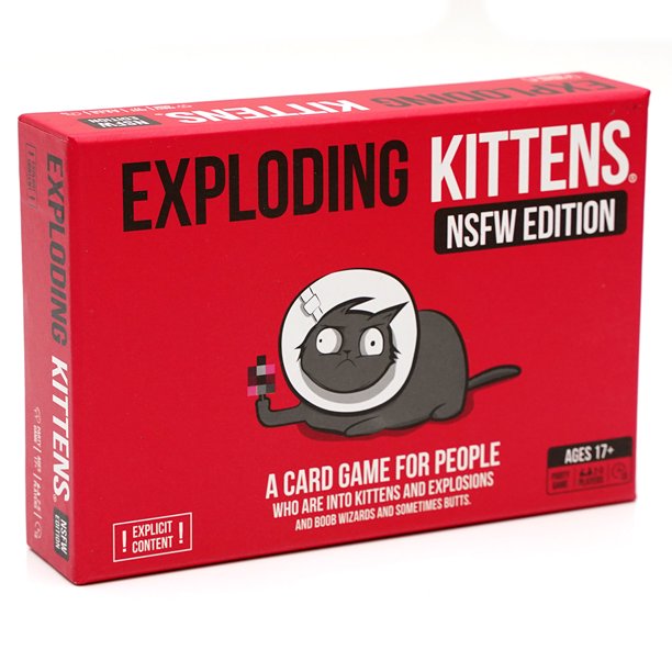 Exploding Kittens NSFW Edition Nuevo juego de cartas estratégicas 2025 | Bodega Aurrera en línea
