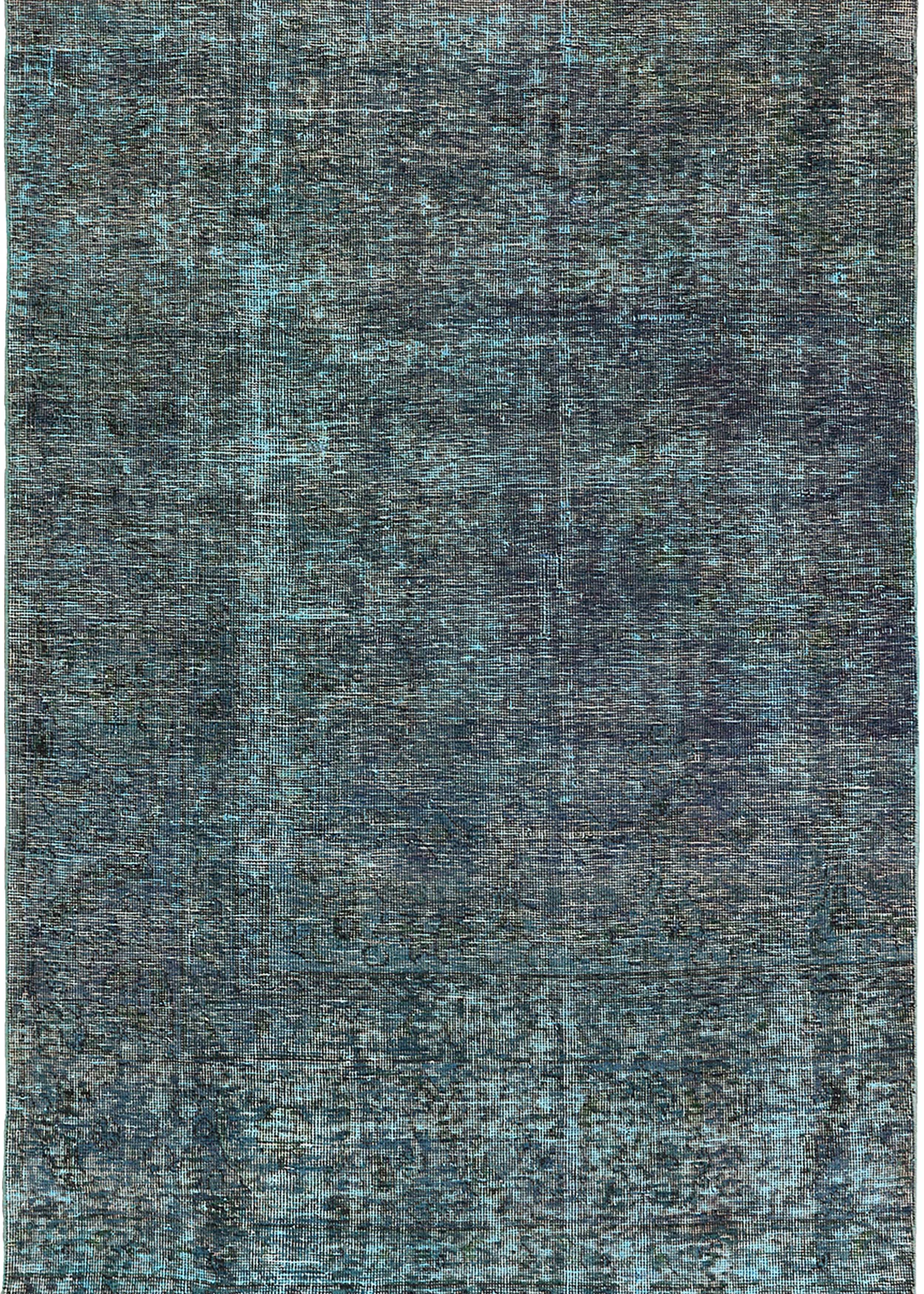 Ahgly Company Indoor Rectangle Mid-Century Modern Charcoal Blue ...