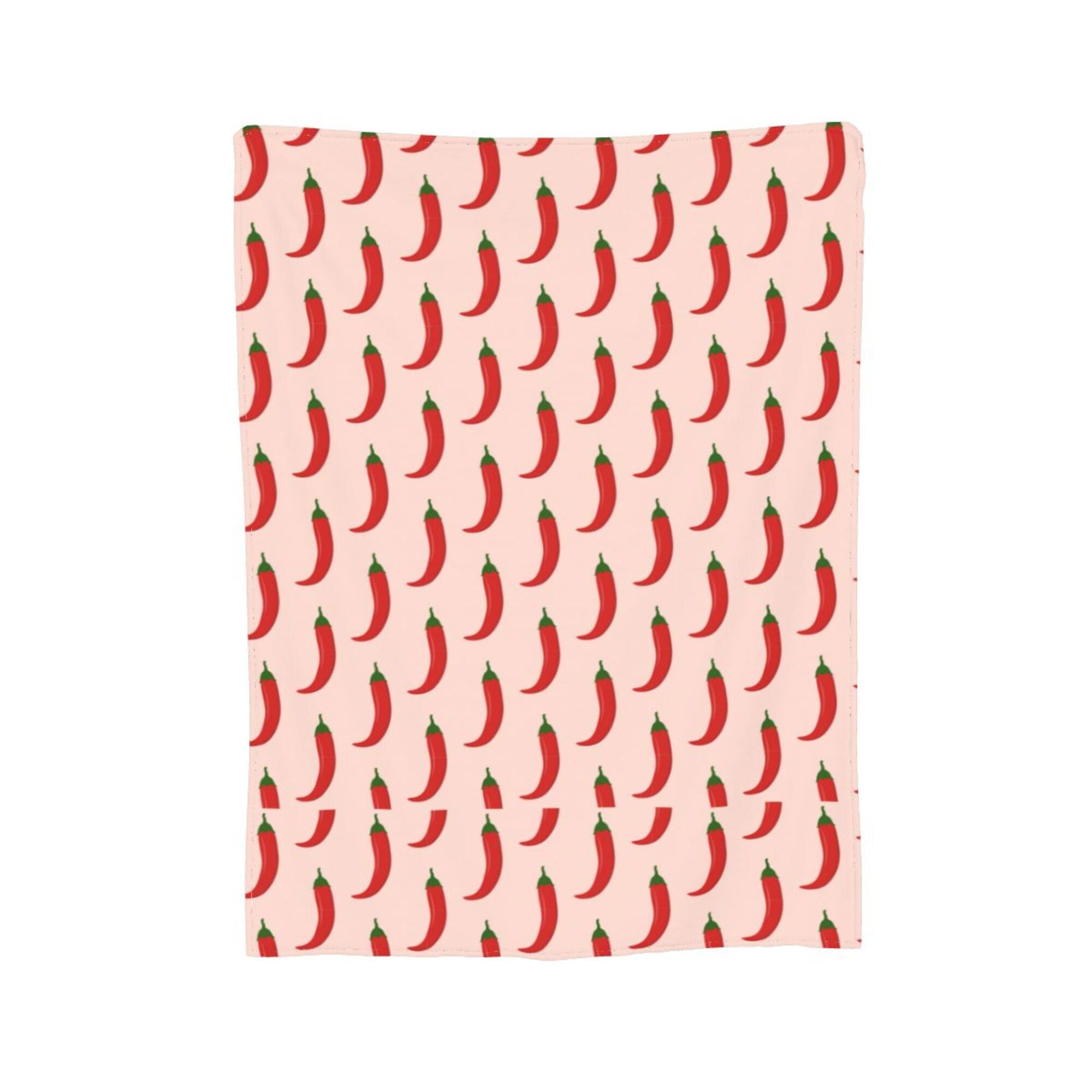 XMXY Fleece Throw Blanket for Couch, Cartoon Pepper Lightweight Plush Fuzzy Cozy Soft Bed ...