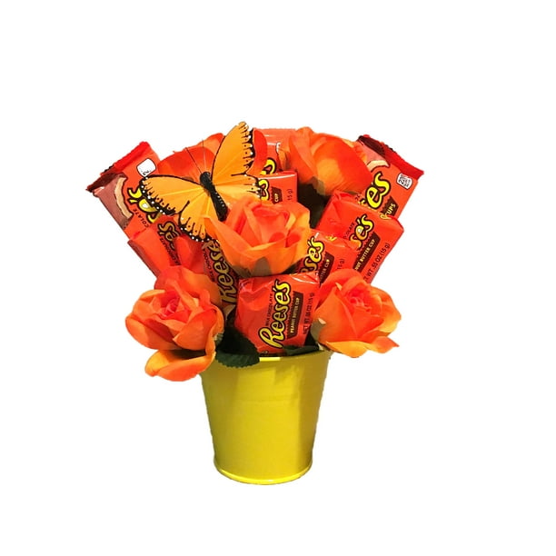 Molten Orange Reese Bouquet - Walmart.com