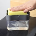 Portable Kitchen Detergent Press Soap Dispenser, Dishwashing Liquid ...