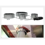 Sti Firestop Pipe Collar,Silv,Steel,2.3"Dia. LCC150 - Walmart.com