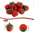 10Pcs Plastic Toy Imitation Fruits for Dollhouse Accessories Pretending ...