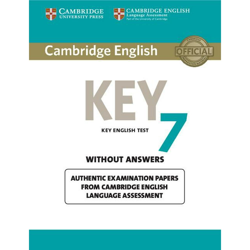 Ket Practice Tests: Cambridge English Key 7 Student's Book Without ...