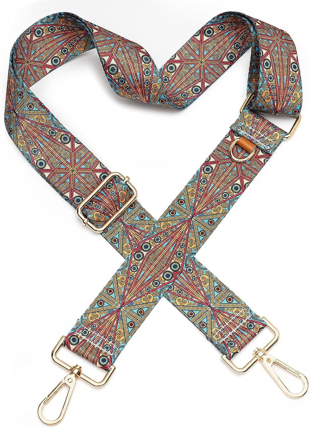 Wide Crossbody Purse Strap Replacement Adjustable Shoulder Guitar Multi ...