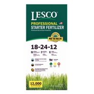 LESCO Lawn Starter Fertilizer 18-24-12 with 25% Poly Plus - 50 Lbs ...