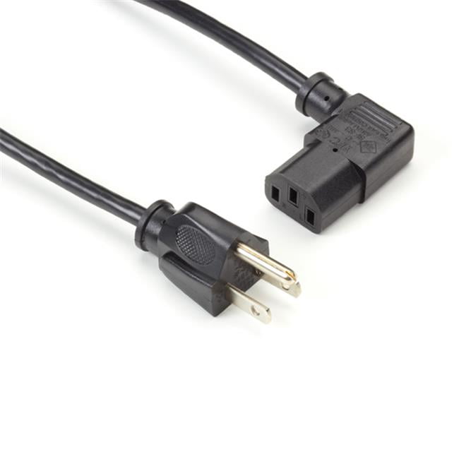 Us Right Angle Power Cord - 6 ft. - Walmart.com - Walmart.com