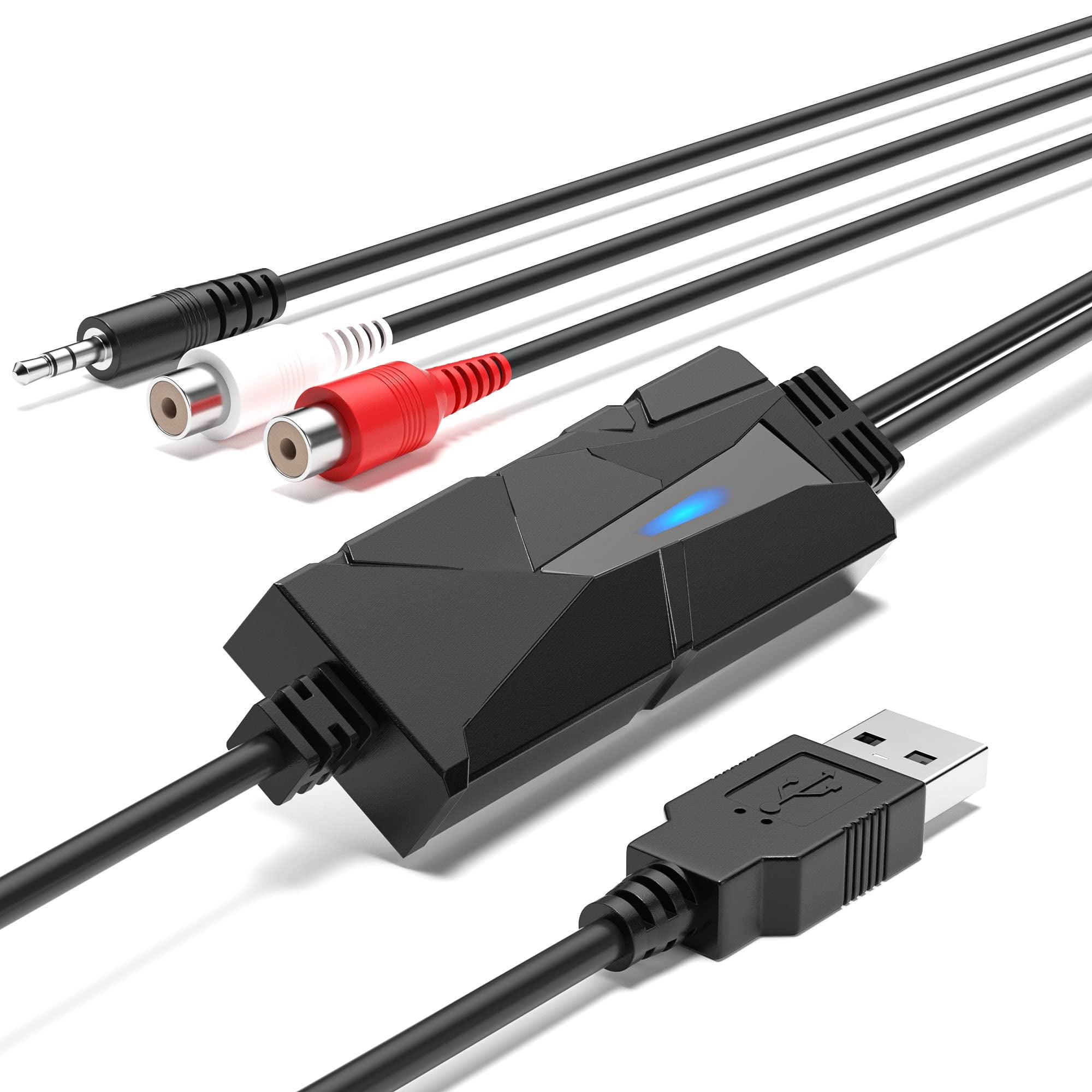 DigitalLife USB 2.0 Audio Capture Card Grabber - Cassette Tapes to ...