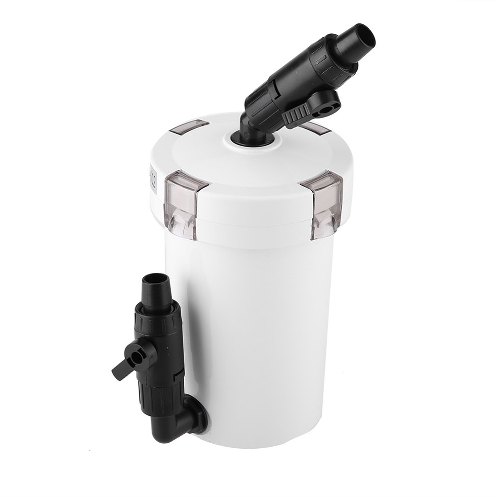 HERCHR External Canister Filter, Aquarium Fish Tank External Canister ...