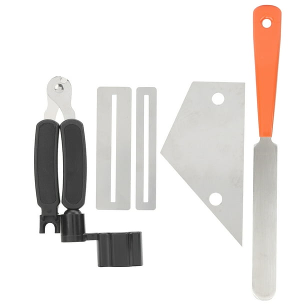 3 In 1 Fret Set, Stainless Steel File Set 3 In 1 Guitar Tool Kit Guitar ...