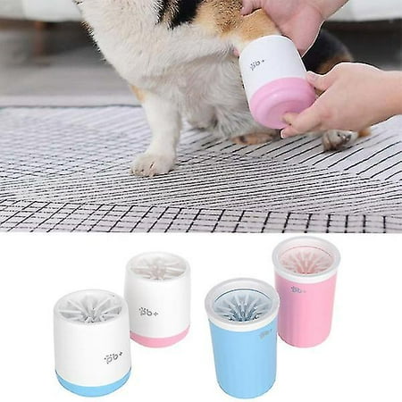 Pet Foot Wash Cup Dog Paw Cleaner Cup Portable Silicone Puppy Washing ...