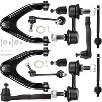 ECCPP - 12PC Lower Control Arm and Ball Joint Lower Ball Joint Tie Rod ...