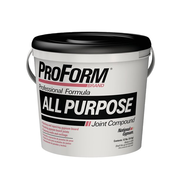ProForm All Purpose Ready Mix Joint Compound, 12lb Pail - Walmart.com