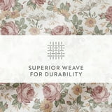 Noble Linens 4 Piece Pattern Microfiber Bed Sheets Set, Blooming Floral ...