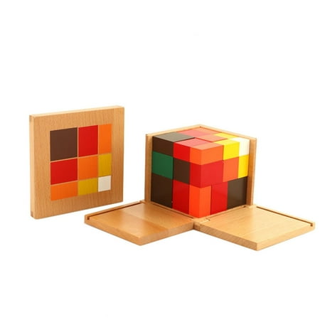 IFIT Montessori Arithmetic Trinomial Cube, Montessori Toy Math ...