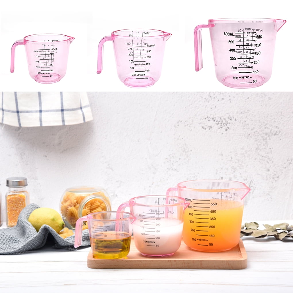 Click here for Mmirethe 150/300/600ml Plastic Measuring Cups Labo... prices