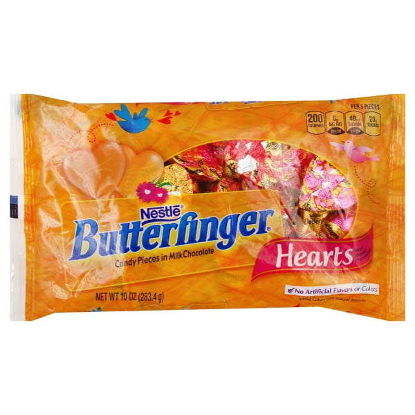 BUTTERFINGER Hearts 10 oz bag - Walmart.com