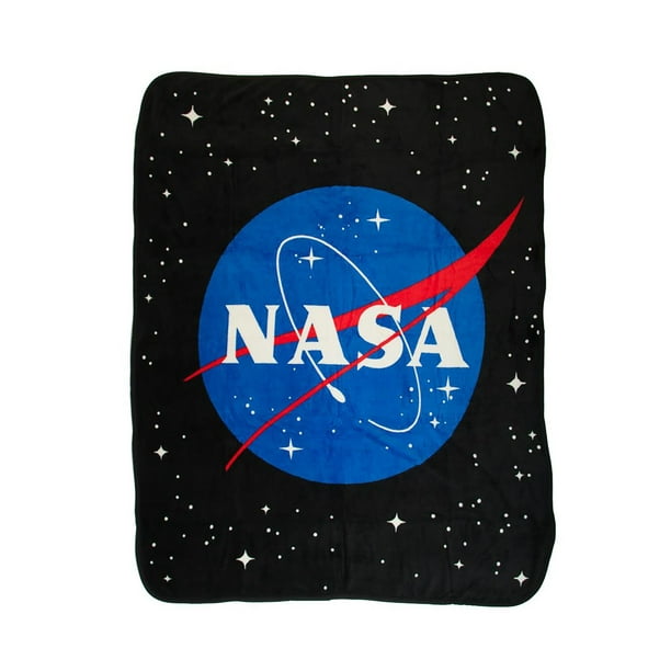 NASA Space Logo Fleece Throw Blanket - Walmart.com